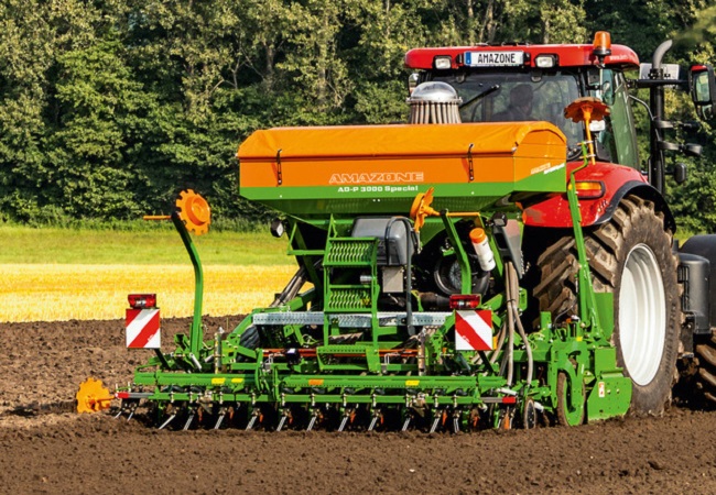 AMAZONE zaaimachine AD-P Special met elektrische dosering - deloonwerker.nl