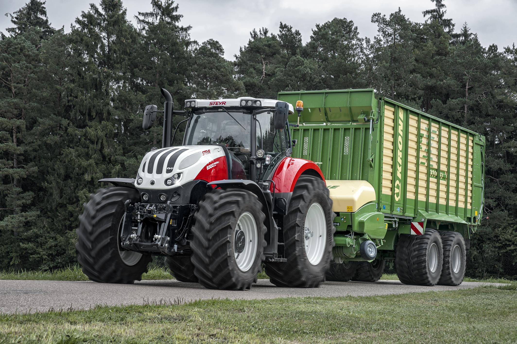 Steyr landbouwmachines | Steyr trekkers voor agrariërs, loonwerkers